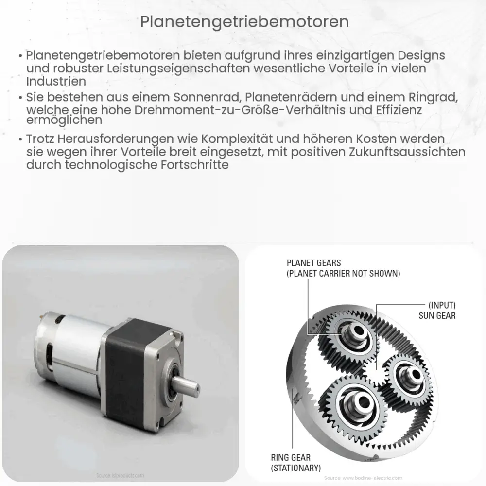 Planetengetriebemotoren – Electricity – Magnetism