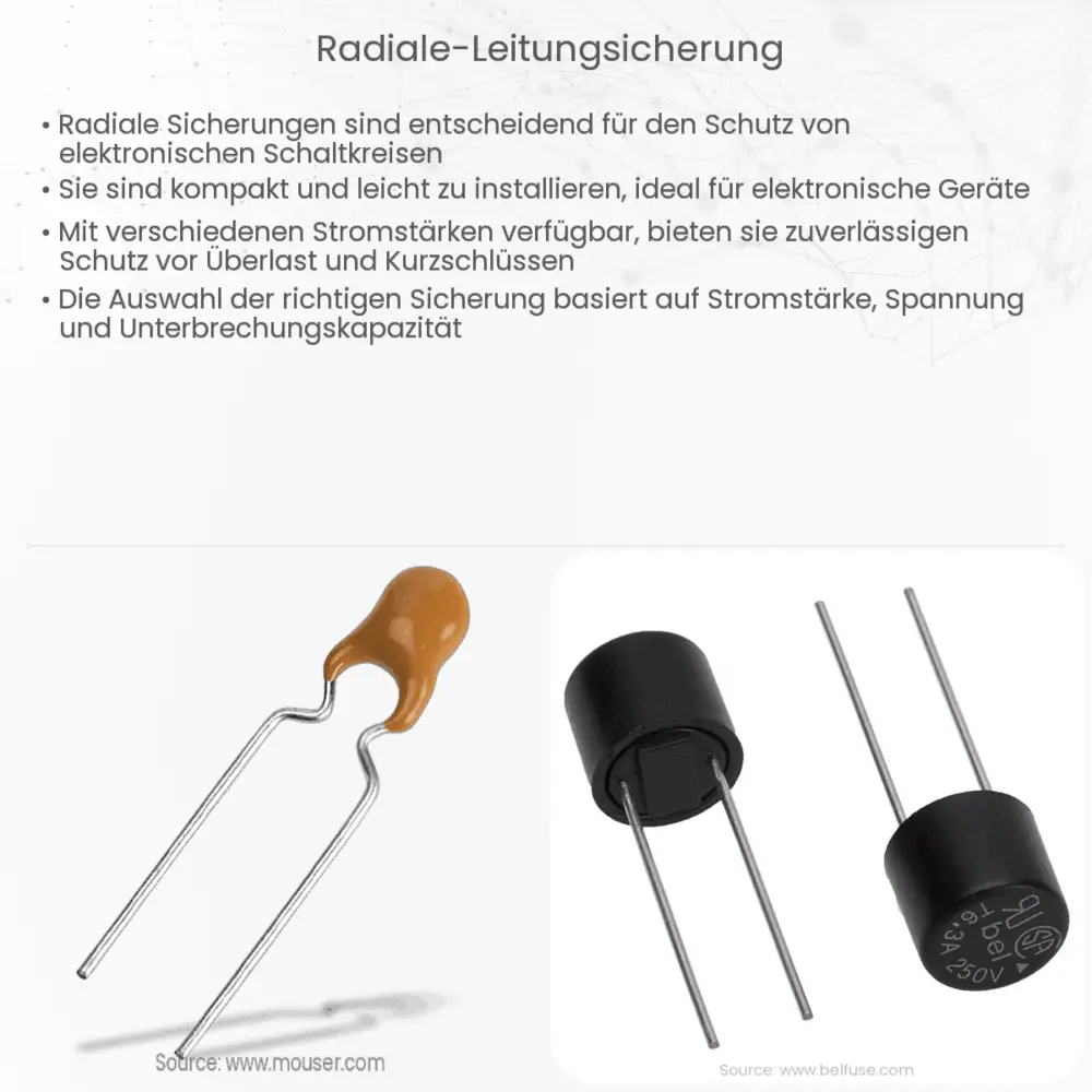 Radiale Leitungsicherung | Wie es funktioniert, Anwendung & Vorteile