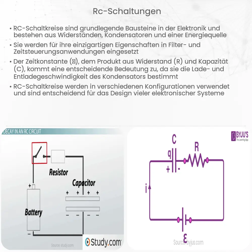 RC-Schaltungen | Wie es funktioniert, Anwendung & Vorteile