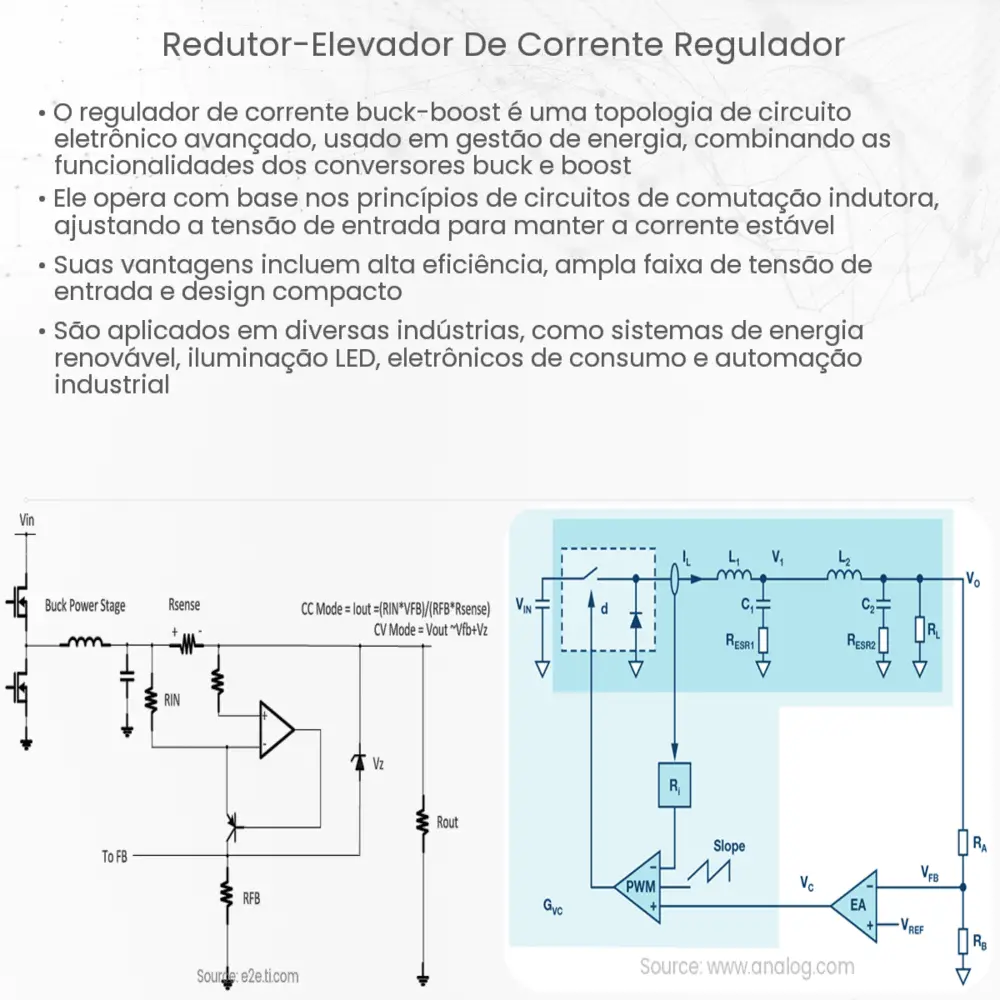 Redutor-elevador de corrente regulador – Electricity – Magnetism
