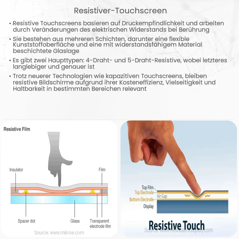 Resistiver Touchscreen – Electricity – Magnetism
