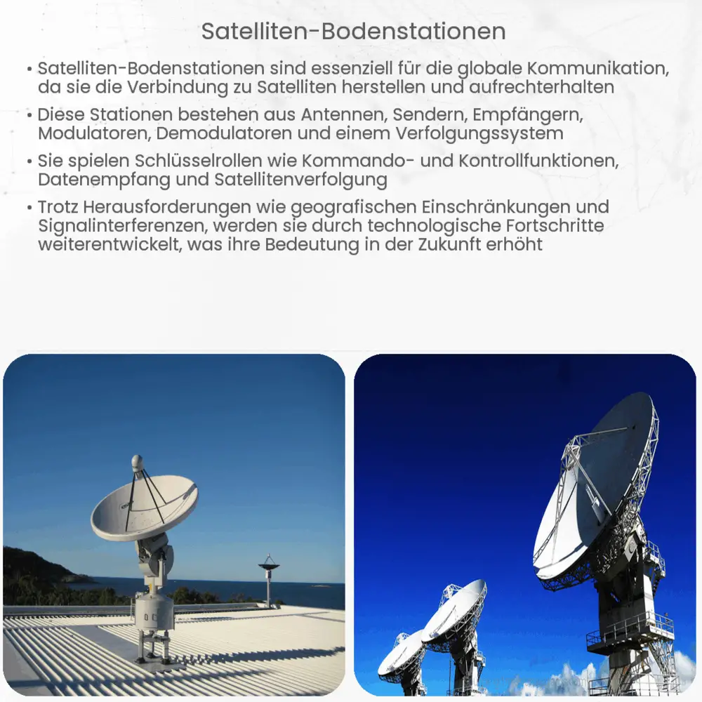 Satelliten-Bodenstationen | Wie es funktioniert, Anwendung & Vorteile