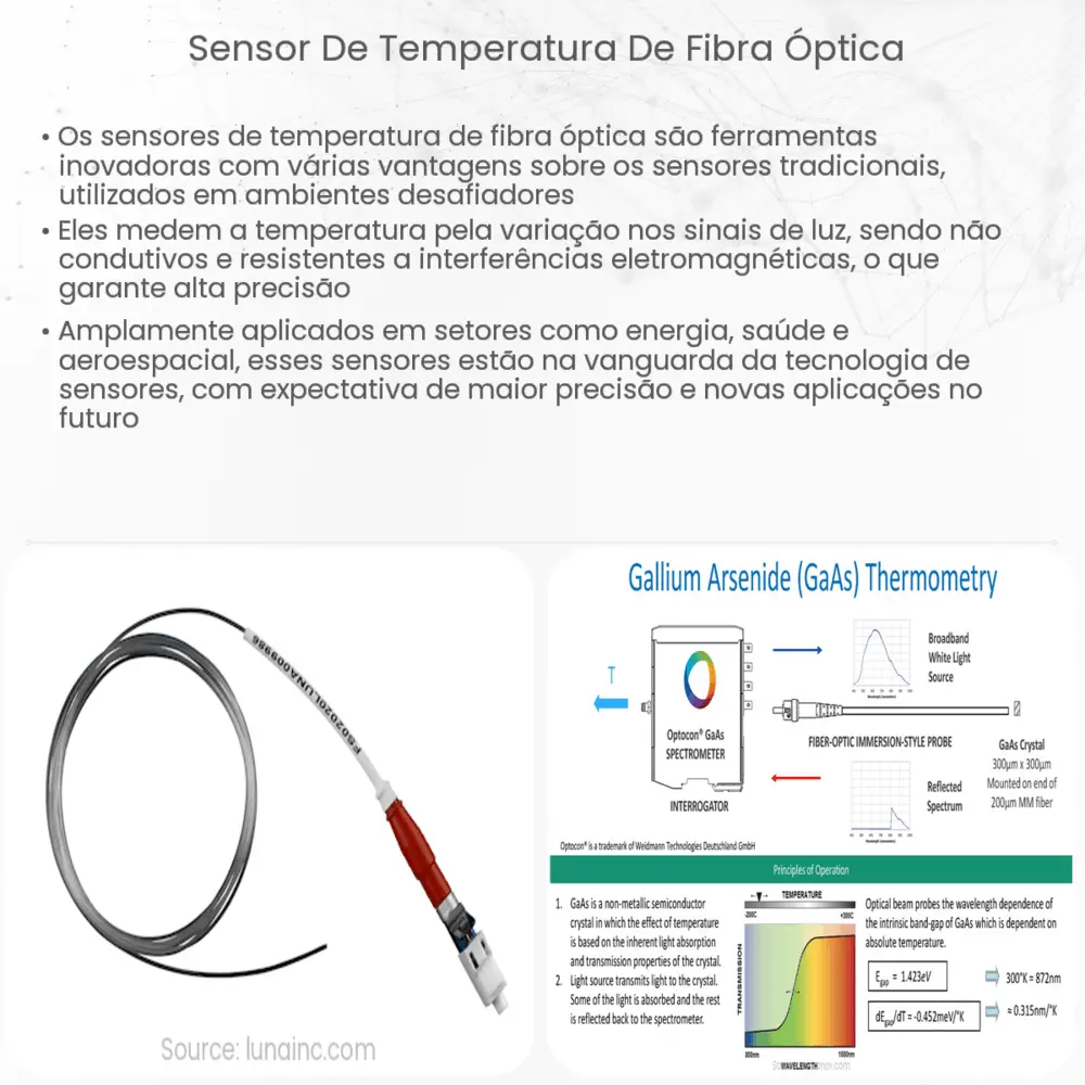Sensor de temperatura de fibra óptica – Electricity – Magnetism