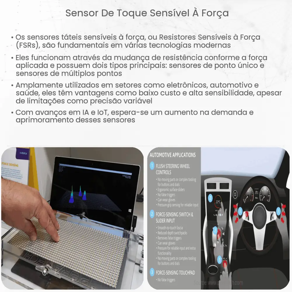 Sensores de toque | Como funciona, aplicação e vantagens