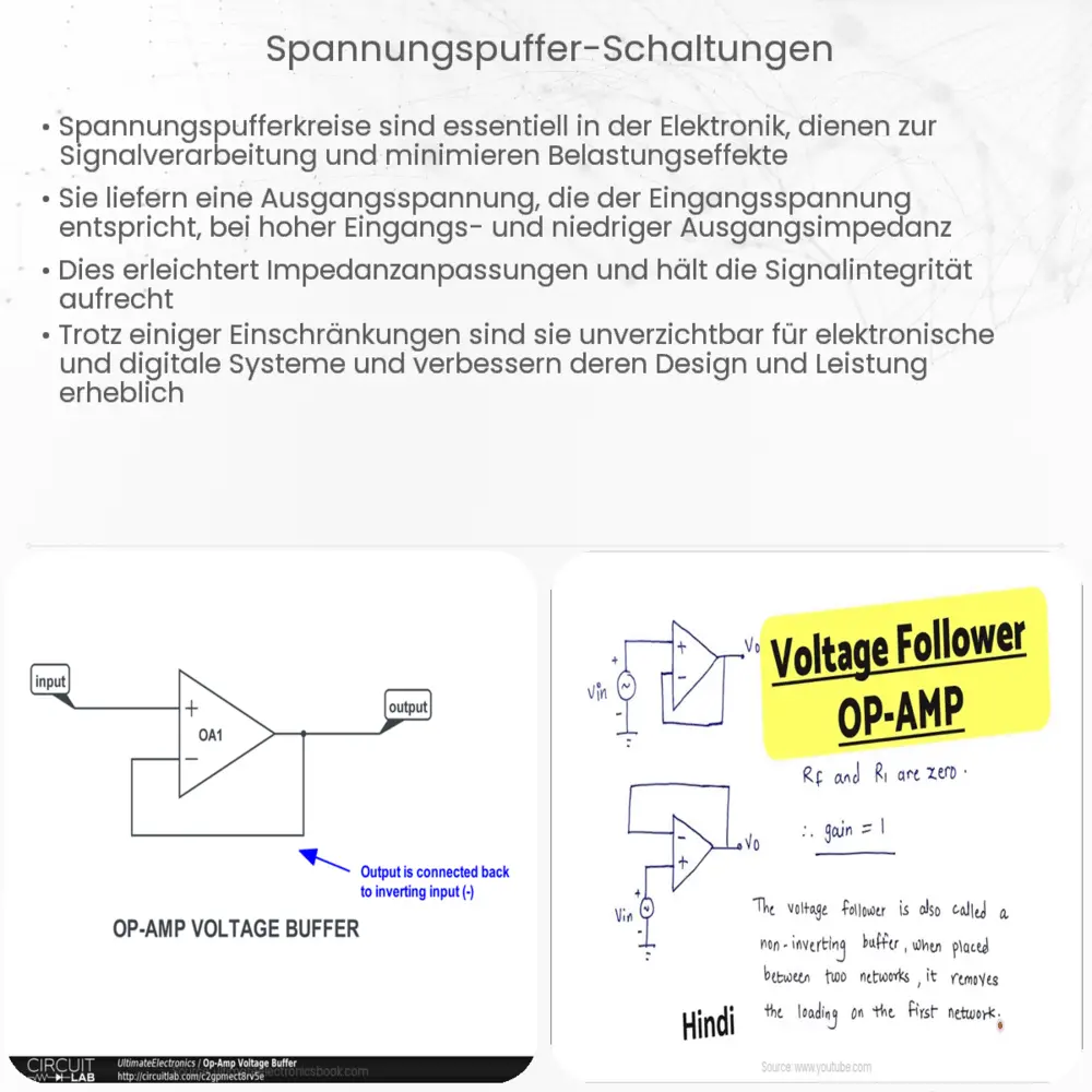 Spannungspuffer-Schaltungen – Electricity – Magnetism