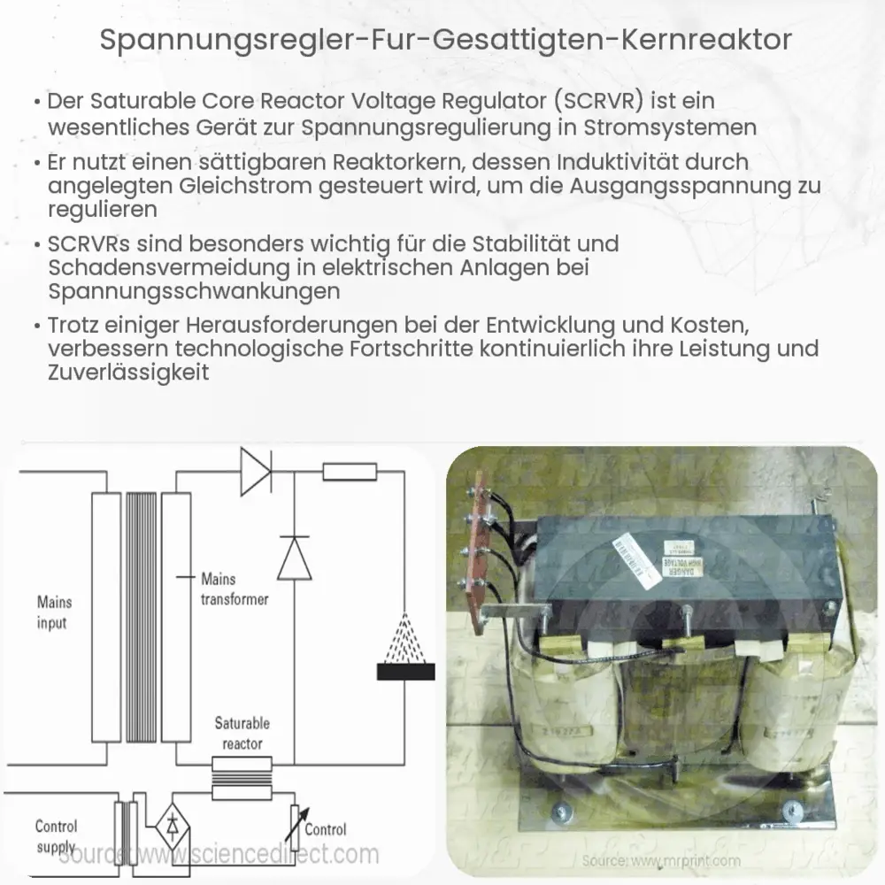 Spannungsregler für gesättigten Kernreaktor | Wie es funktioniert, Anwendung & Vorteile