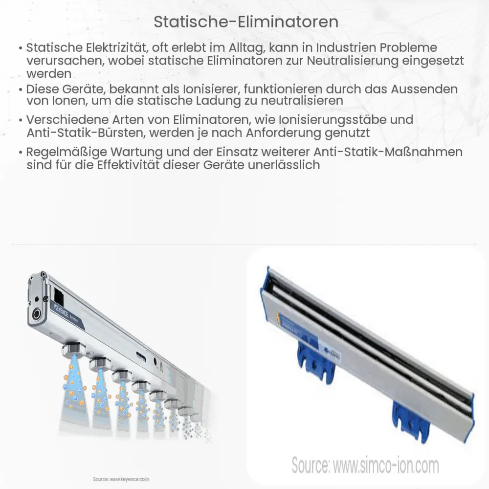 Statische Eliminatoren – Electricity – Magnetism