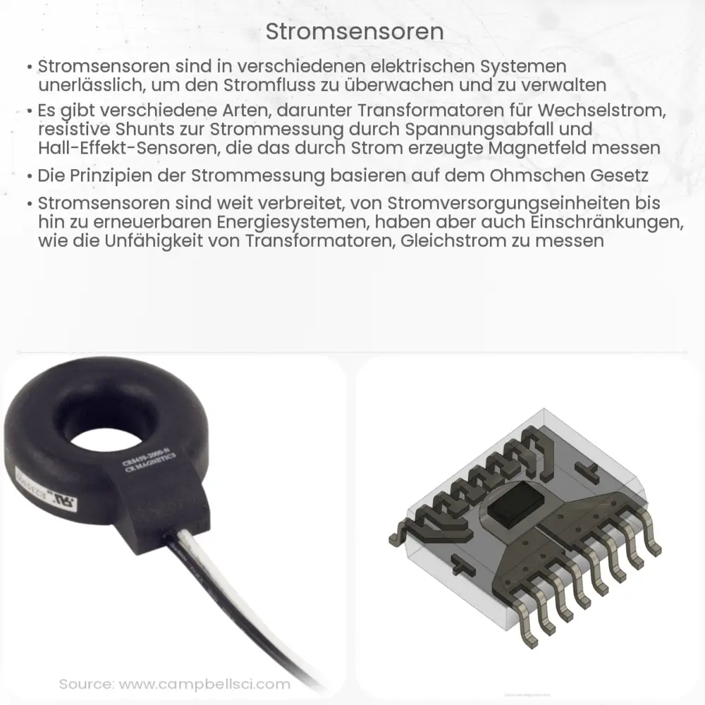 Halleffekt-Stromsensoren | Wie es funktioniert, Anwendung & Vorteile