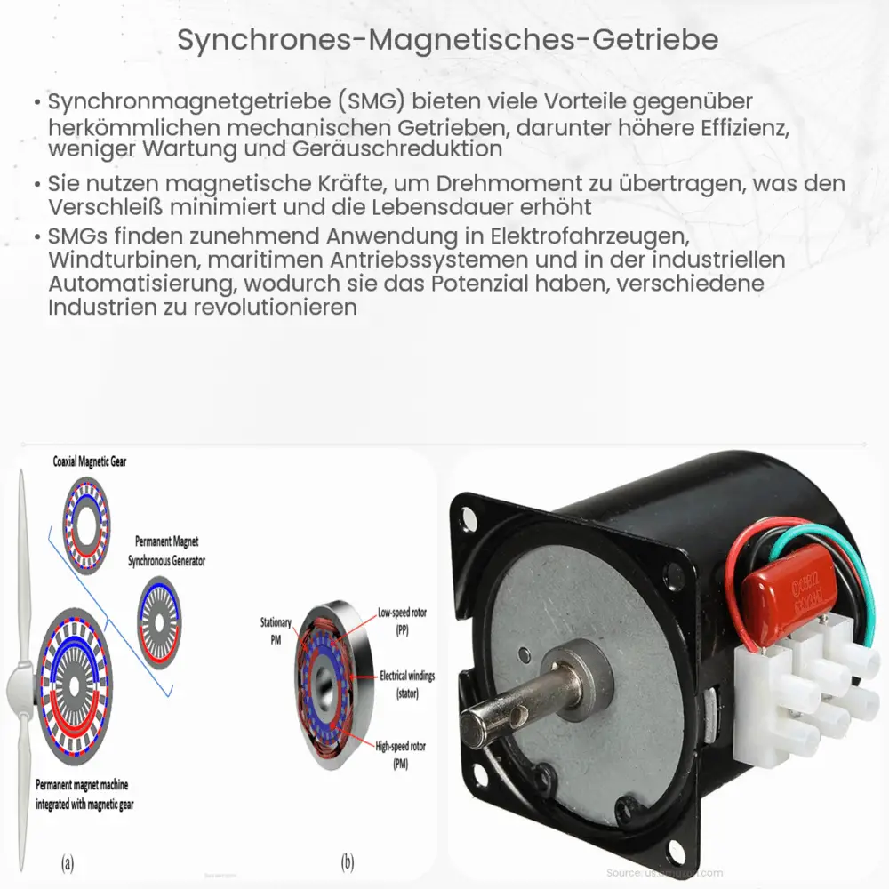 Synchrones magnetisches Getriebe | Wie es funktioniert, Anwendung & Vorteile