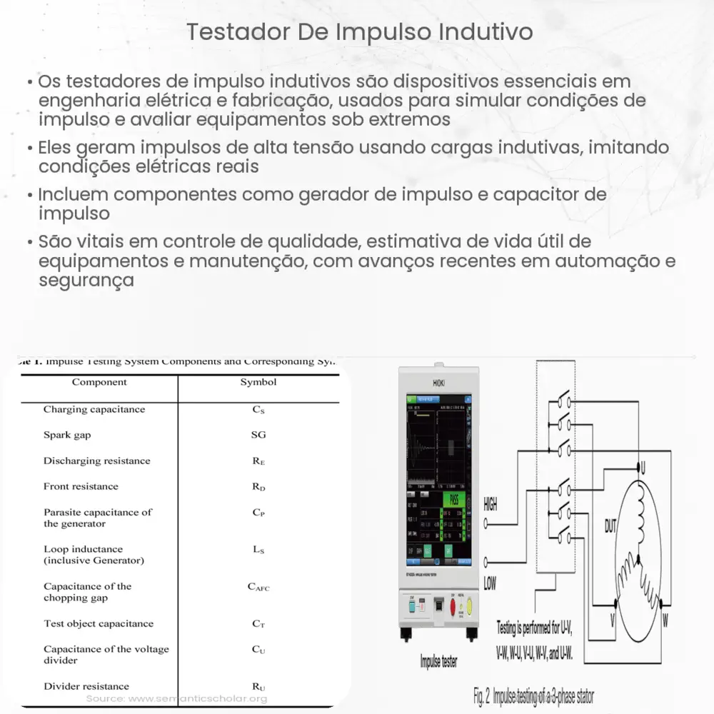 Testador de impulso indutivo | Como funciona, aplicação e vantagens