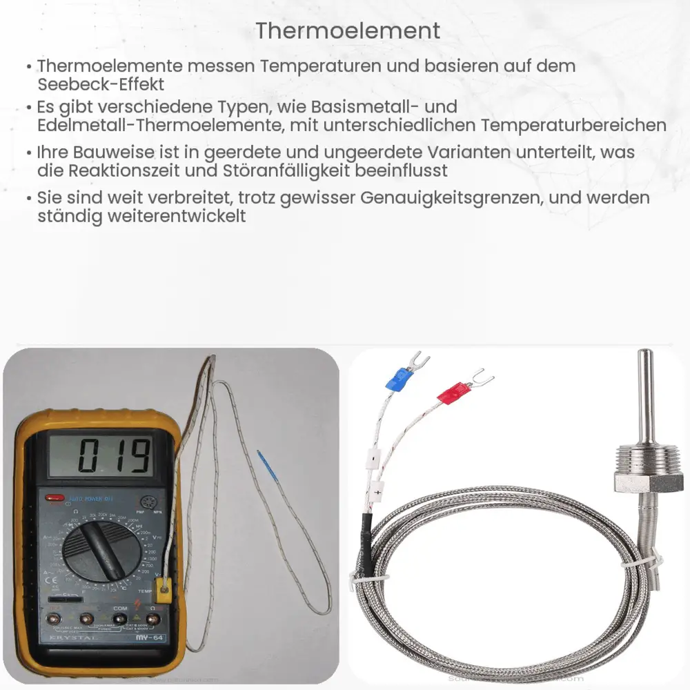 Thermoelement – Electricity – Magnetism