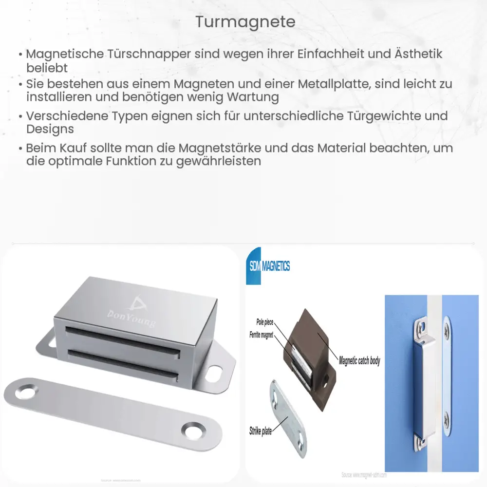Türmagnete | Wie es funktioniert, Anwendung & Vorteile