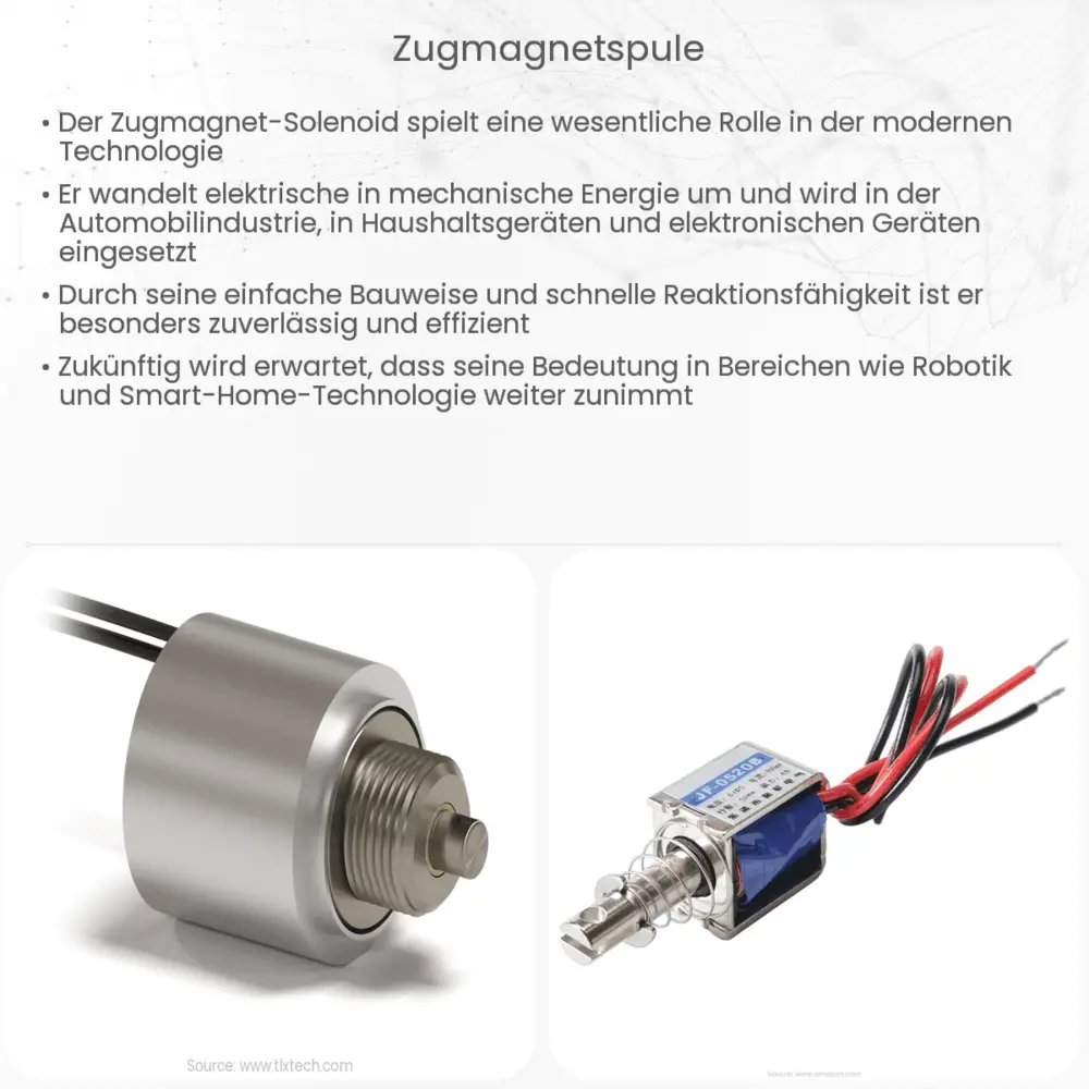 Zugmagnetspule – Electricity – Magnetism