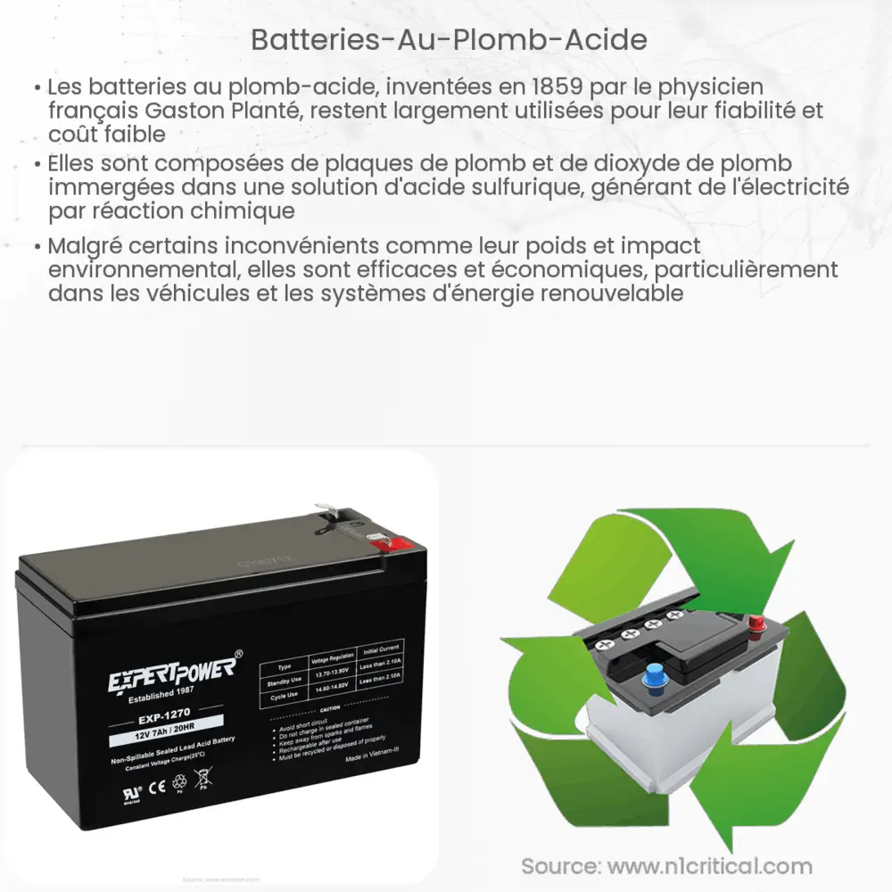 Batteries au plomb-acide – Electricity – Magnetism Batteries au plomb-acide – Electricity – Magnetism