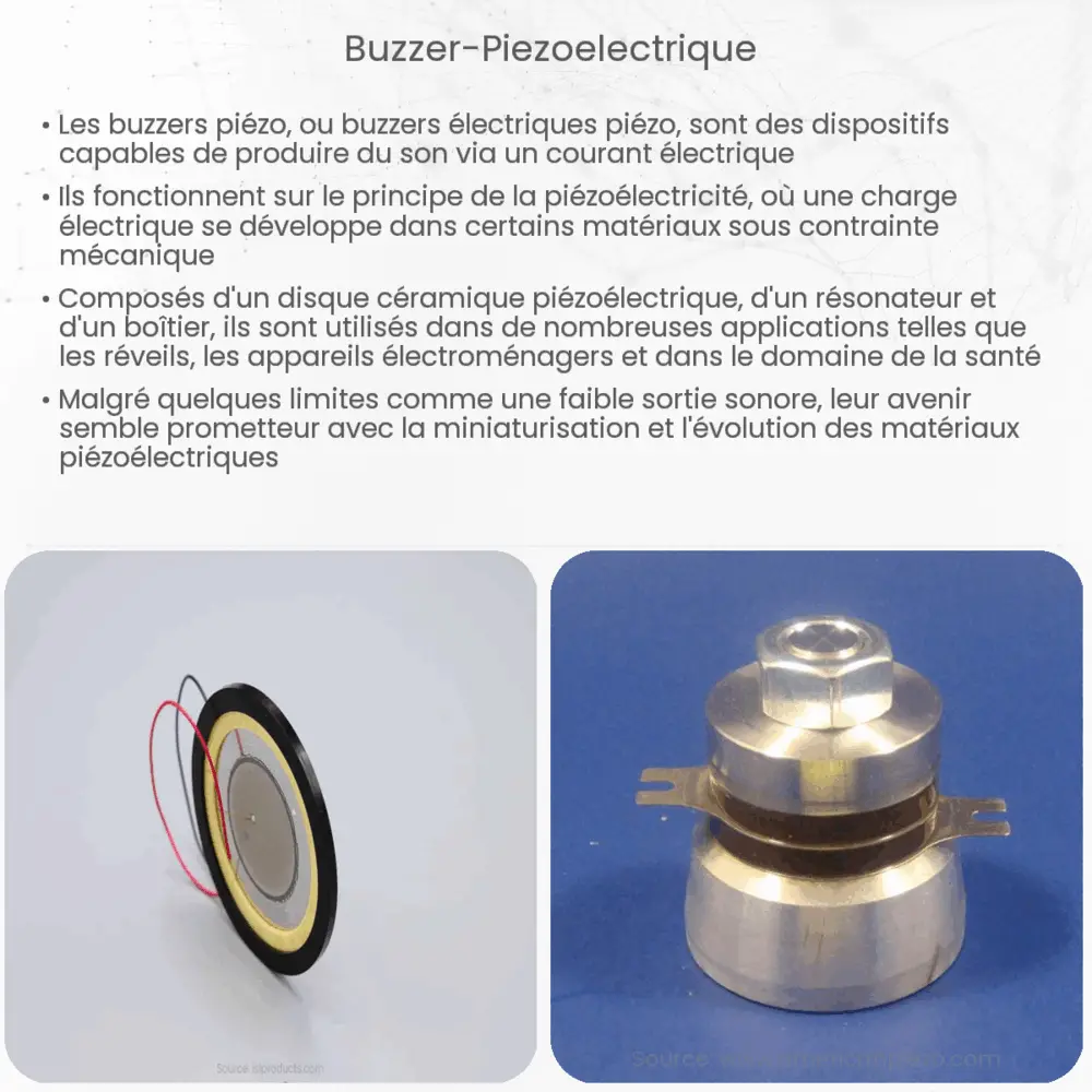 transducteurs piézoélectriques | Comment ça marche, application et ...