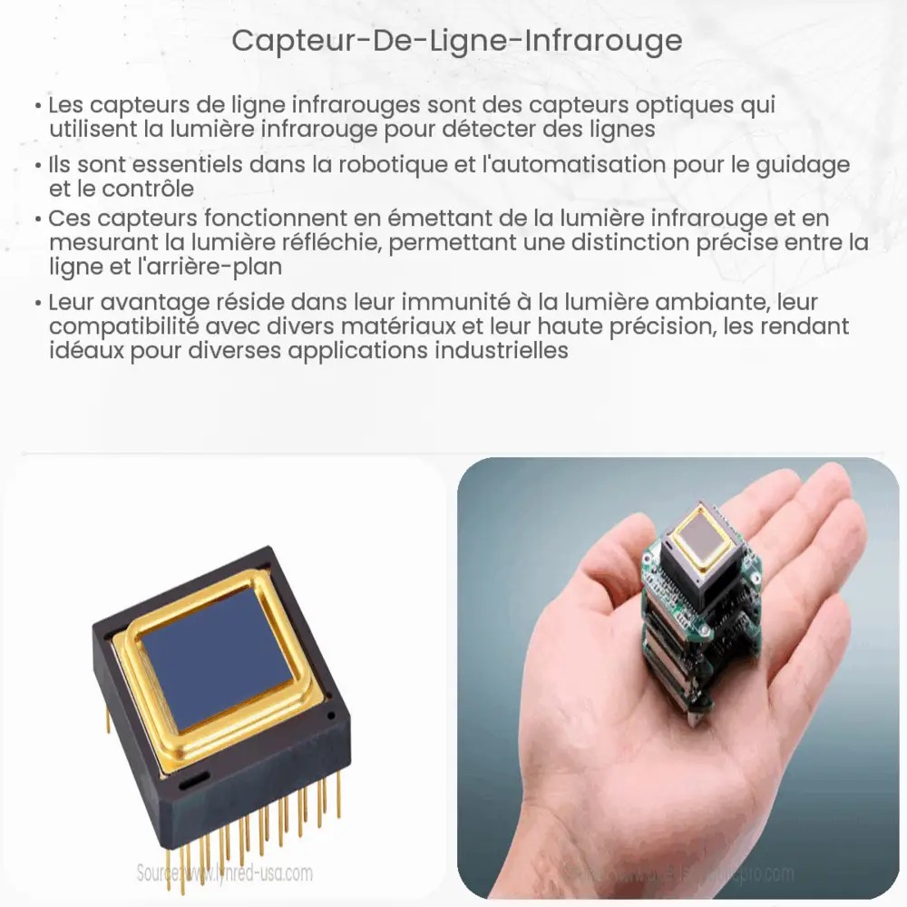 Capteur de ligne infrarouge | Comment ça marche, application et avantages