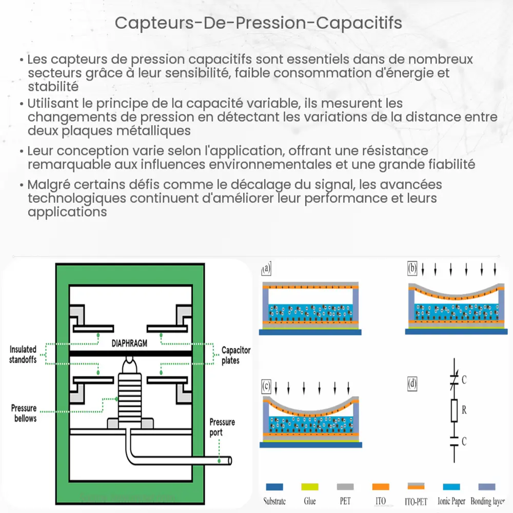Capteurs de pression capacitifs | Comment ça marche, application et ... Capteurs de pression capacitifs | Comment ça marche, application et ...