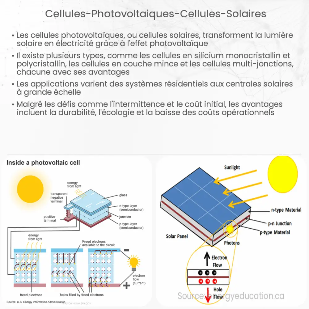 Cellules Photovoltaïques Cellules Solaires Comment ça Marche