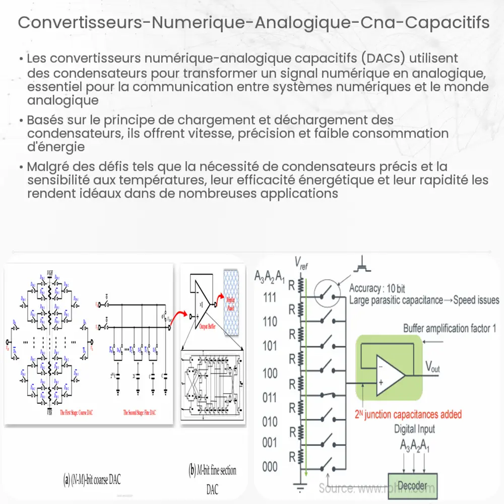 Convertisseurs numérique-analogique (CNA) capacitifs – Electricity ...