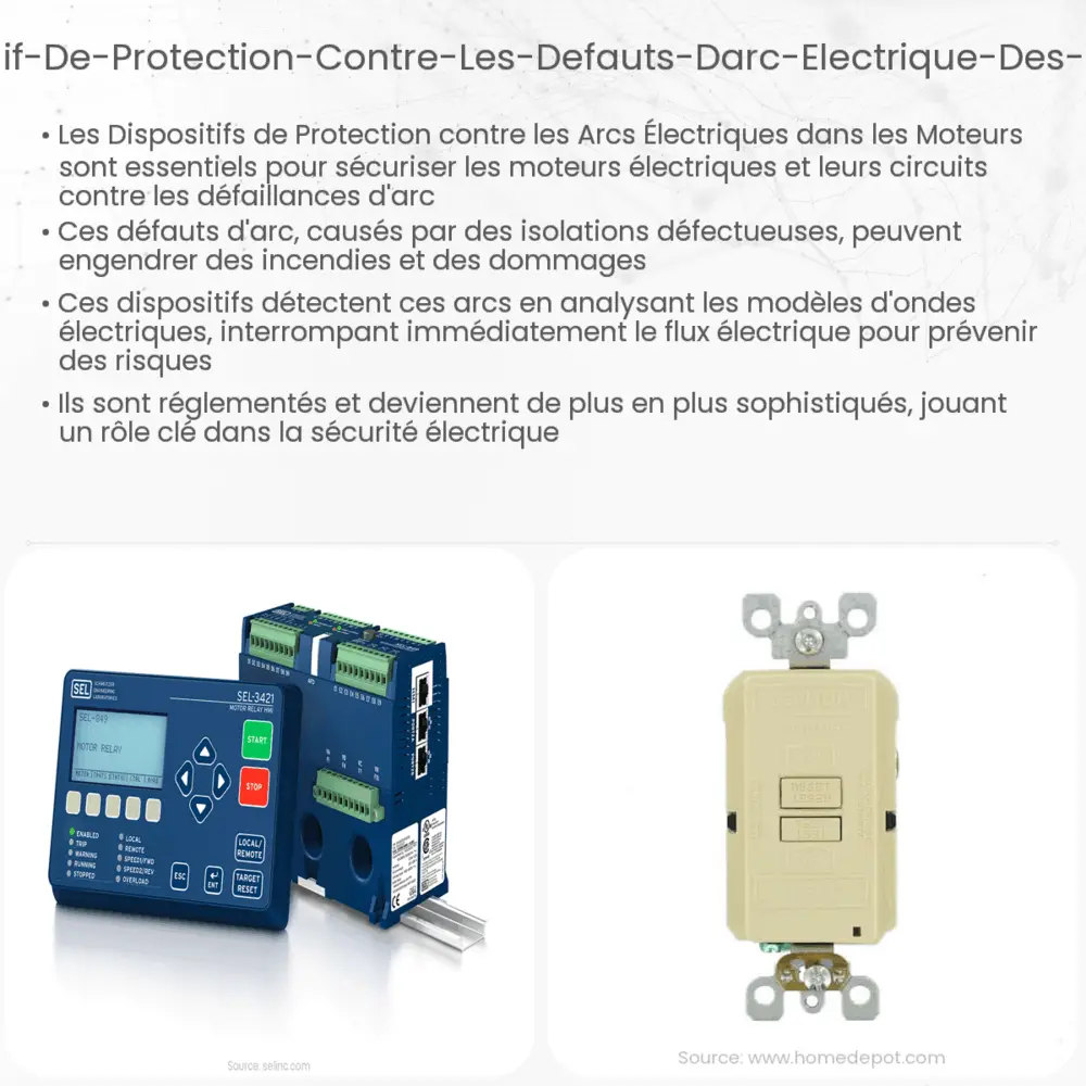 Dispositif de protection contre les défauts d'arc électrique des ...