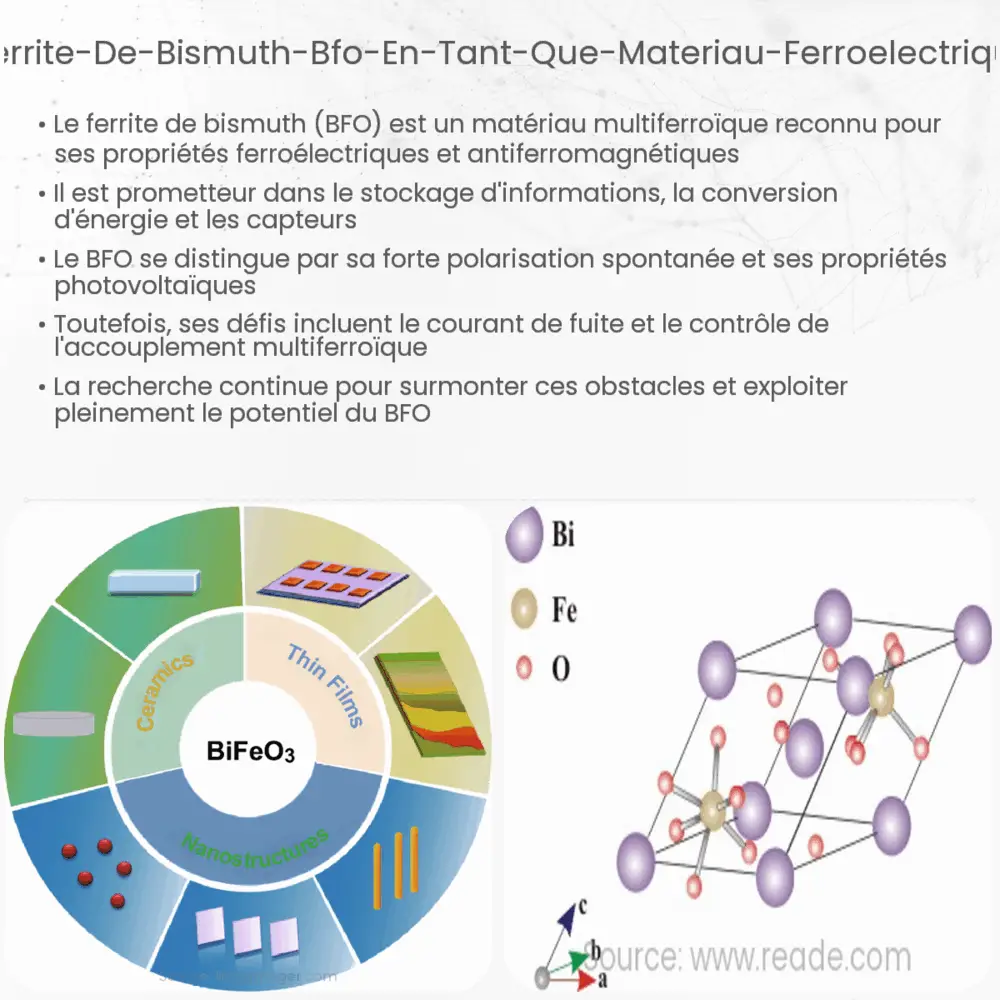 Ferrite de bismuth (BFO) en tant que matériau ferroélectrique | Comment ...