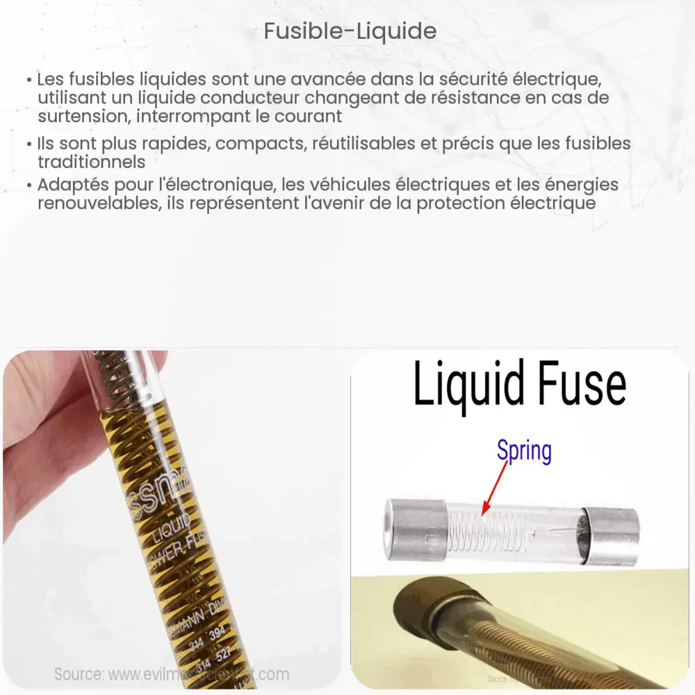 Fusible liquide – Electricity – Magnetism
