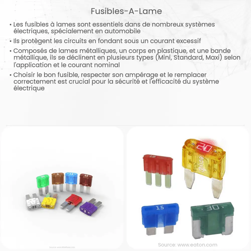 Fusibles à lame – Electricity – Magnetism