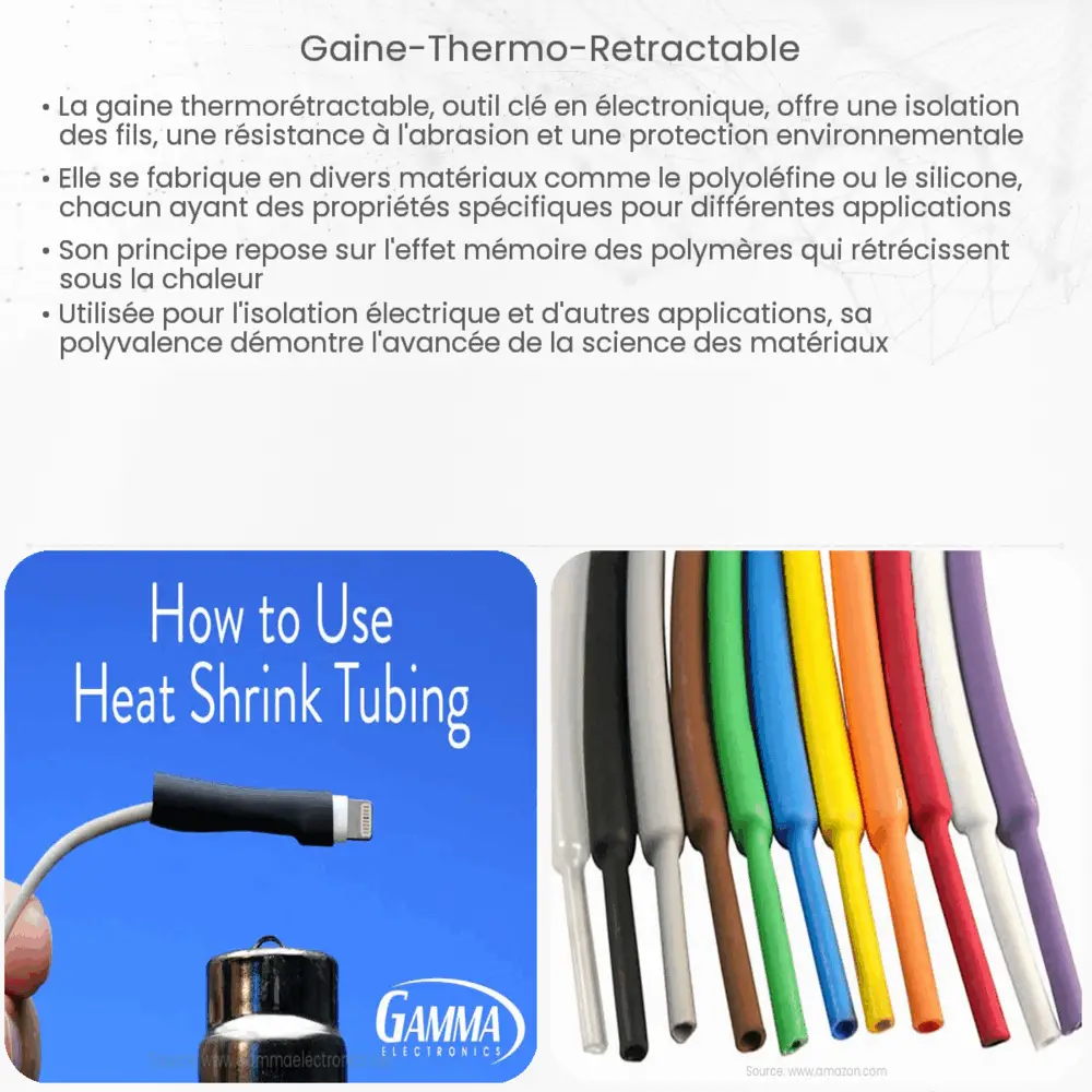 Gaine thermo-rétractable – Electricity – Magnetism