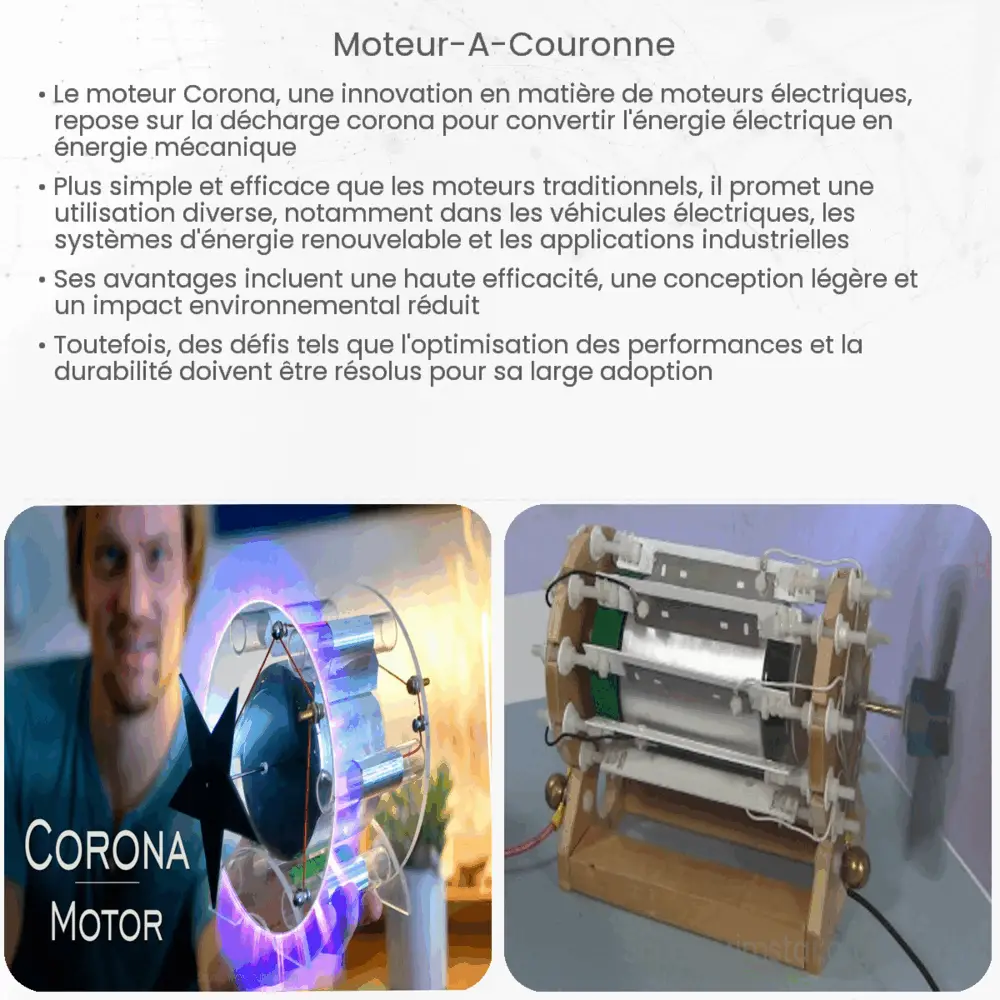 moteur à couronne – Electricity – Magnetism