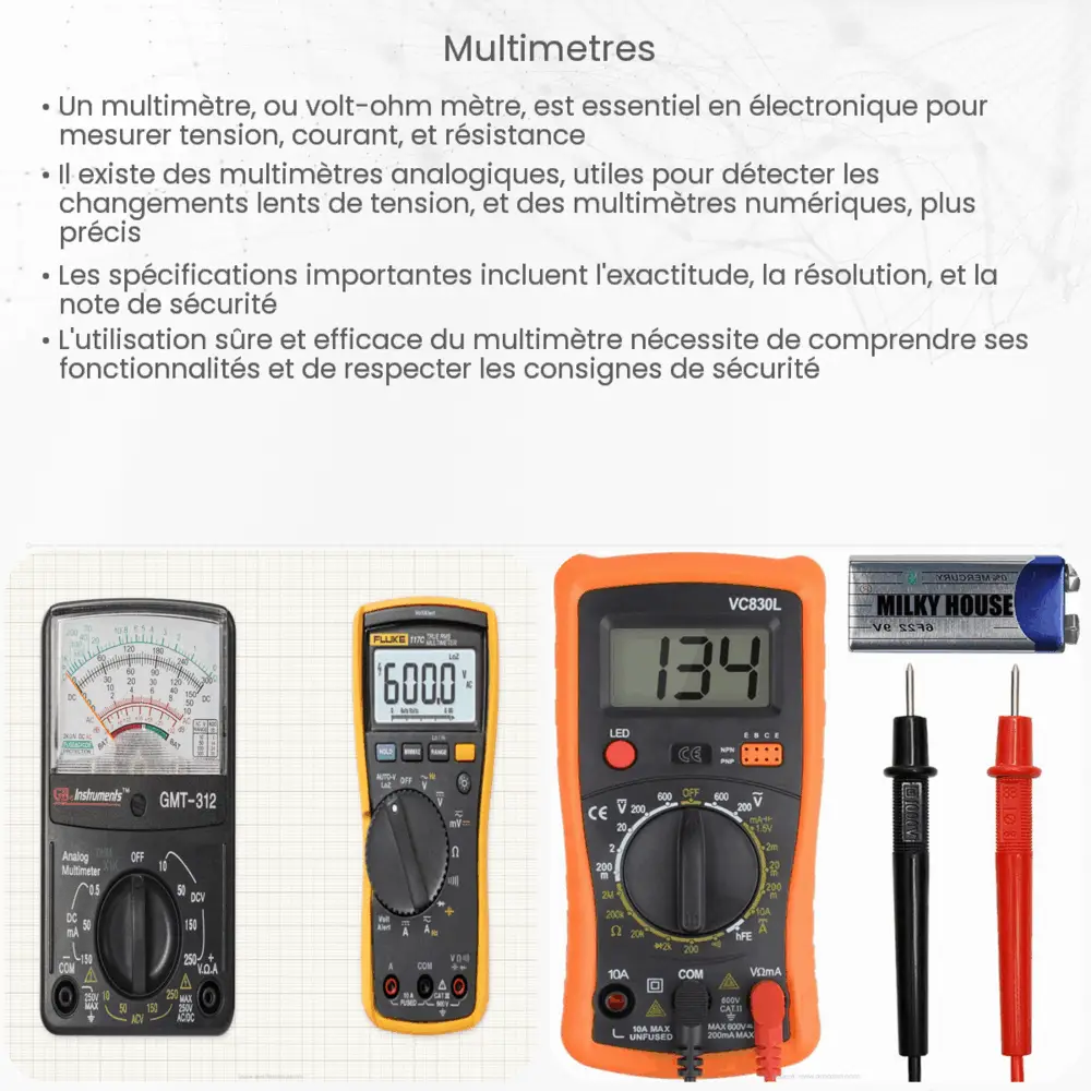 Multimètres – Electricity – Magnetism