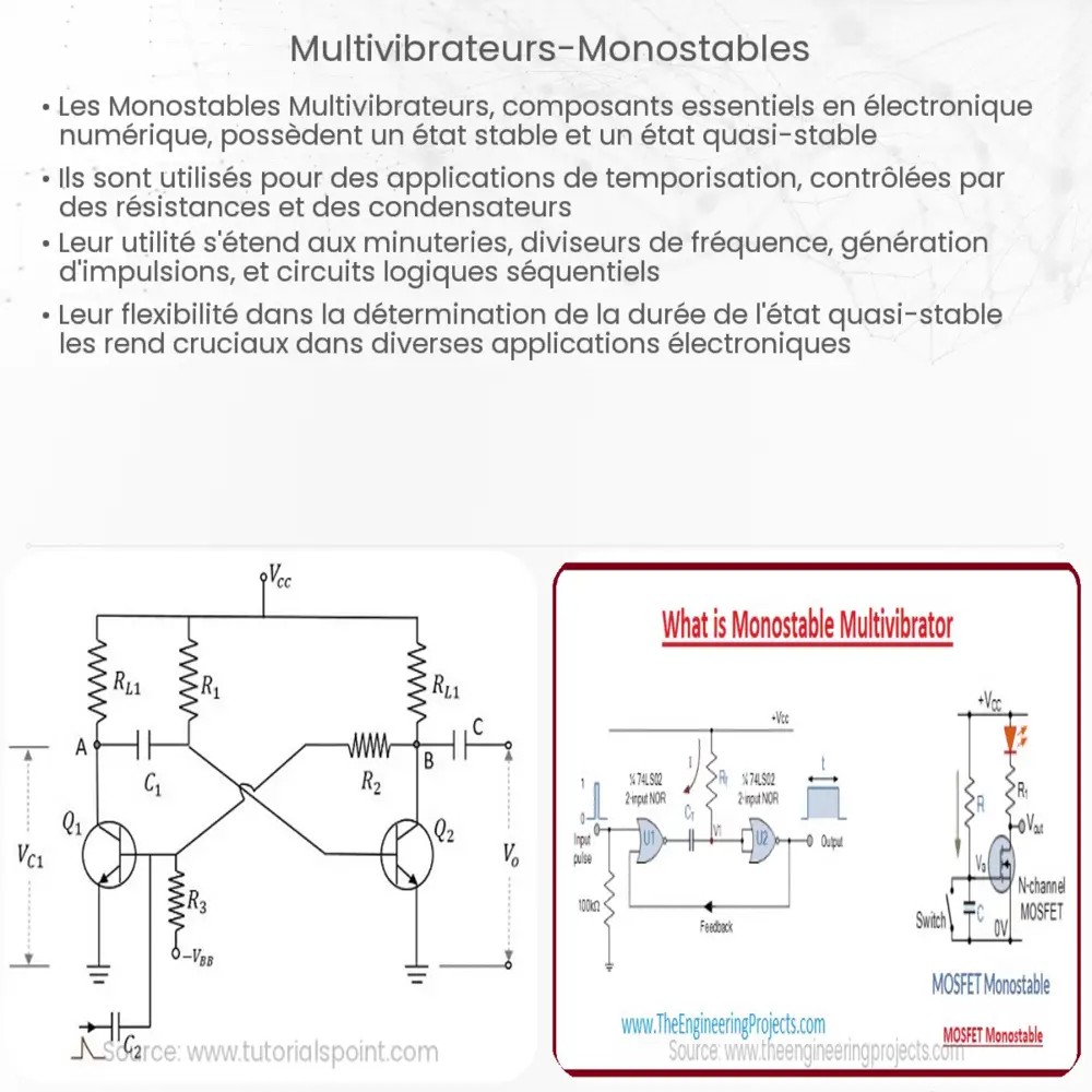Multivibrateurs monostables – Electricity – Magnetism