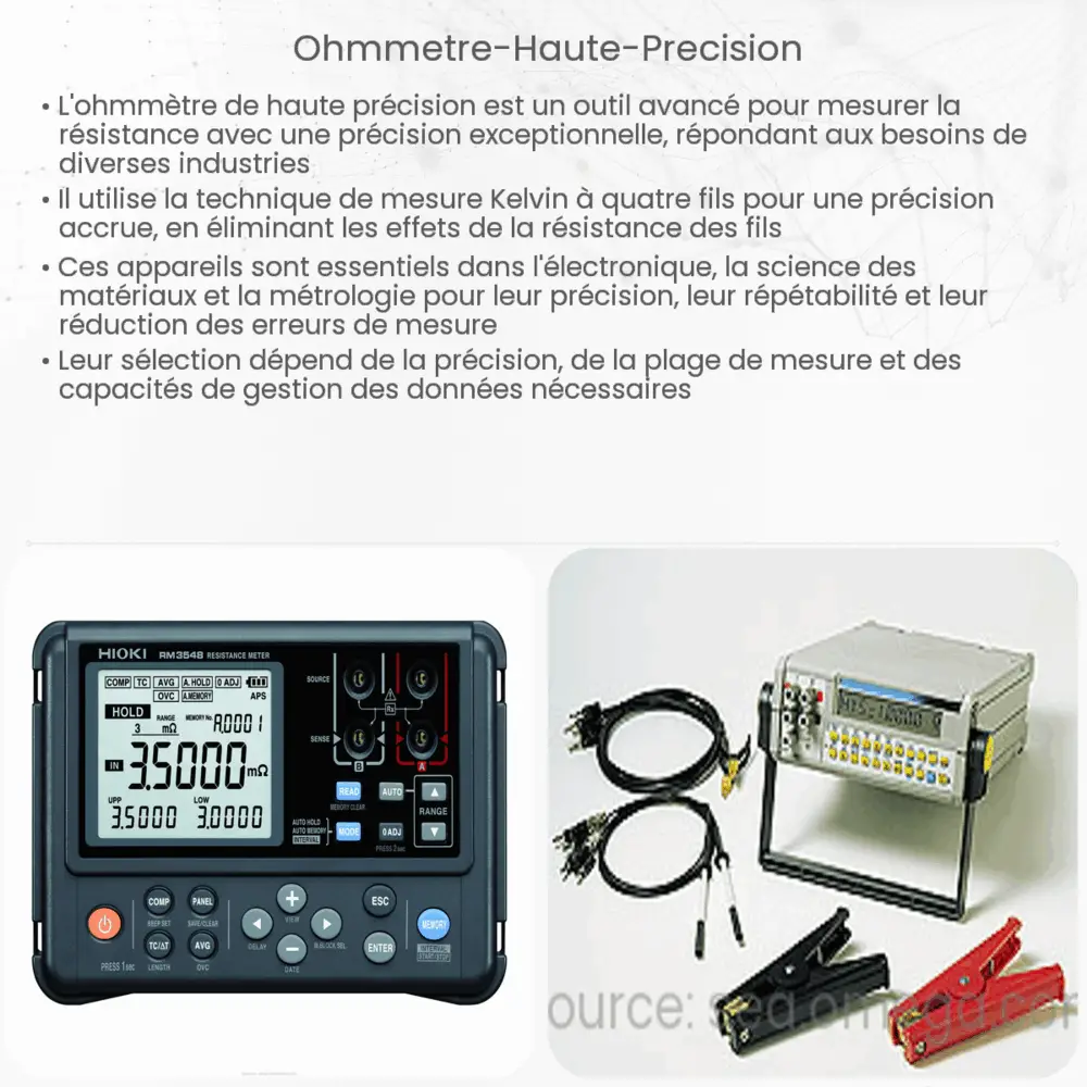 Ohmmètres | Comment ça marche, application et avantages