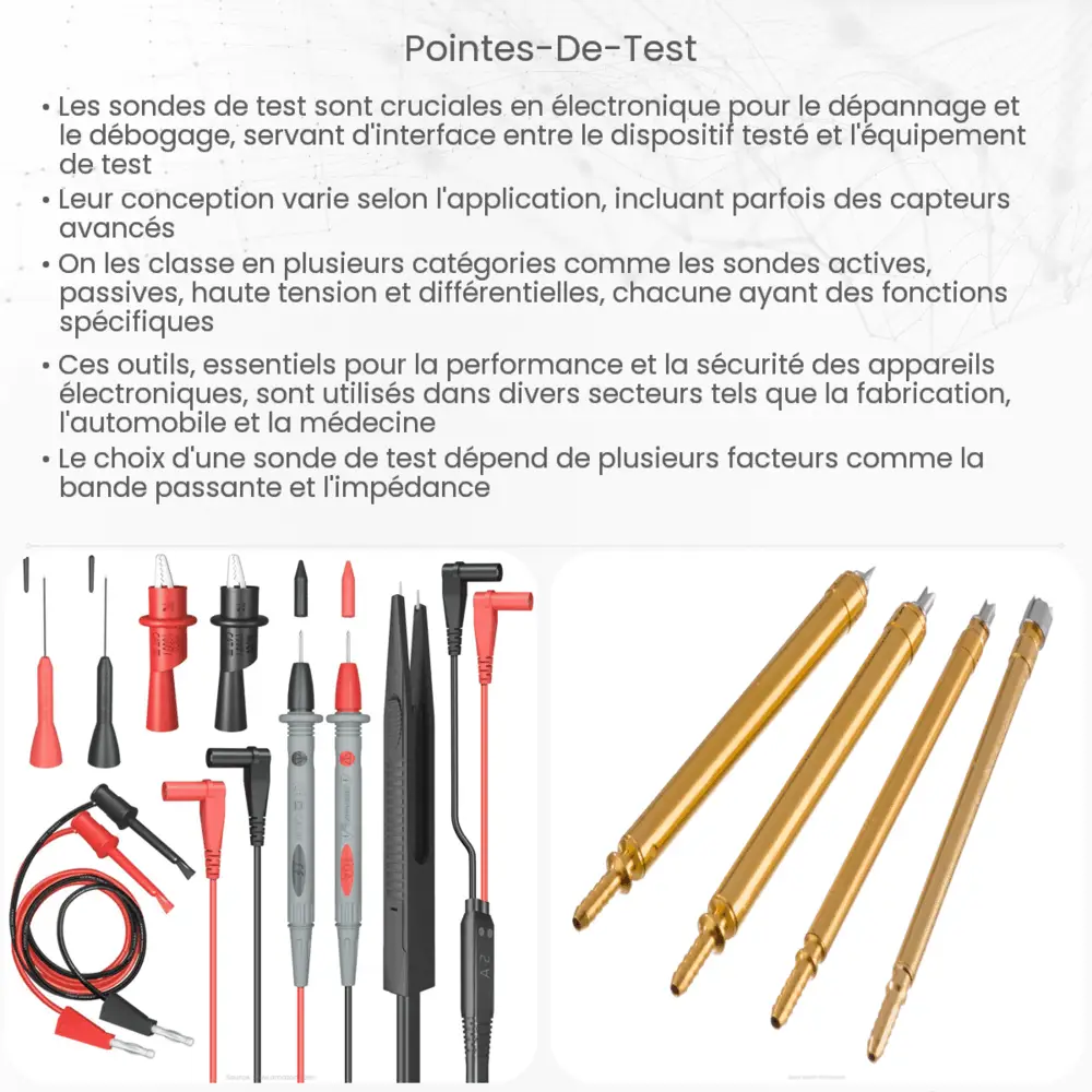 Pointes de test – Electricity – Magnetism