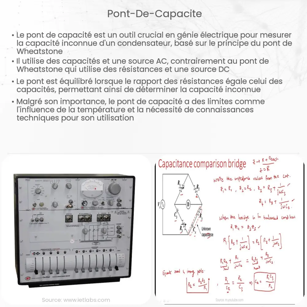 Pont de capacité – Electricity – Magnetism