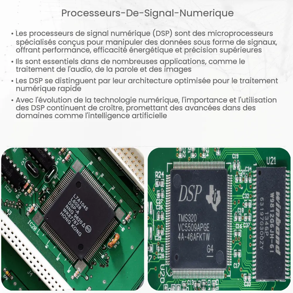 Processeurs De Signal Numérique Comment ça Marche Application Et