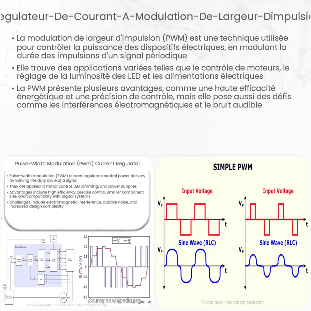 Circuits de modulation d'impulsion en largeur | Comment ça marche ...