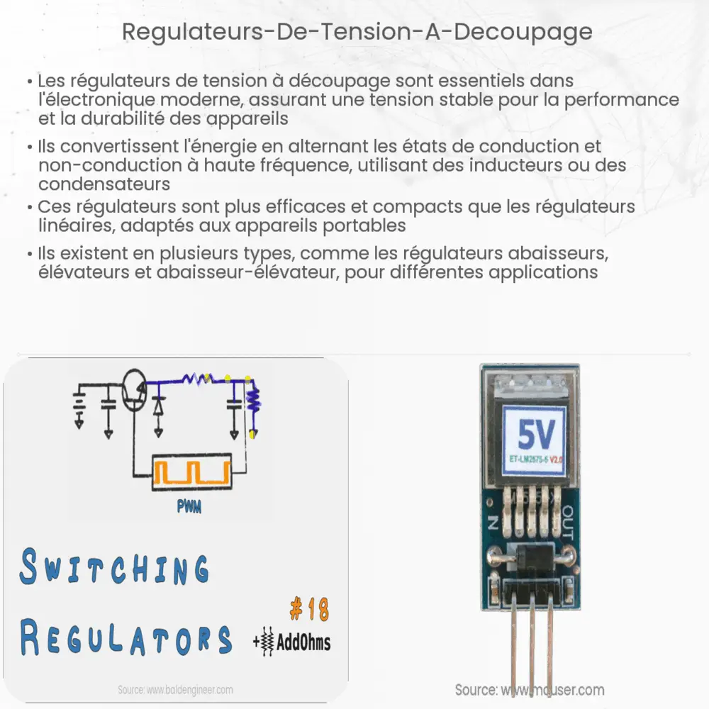 Régulateurs de tension | Comment ça marche, application et avantages