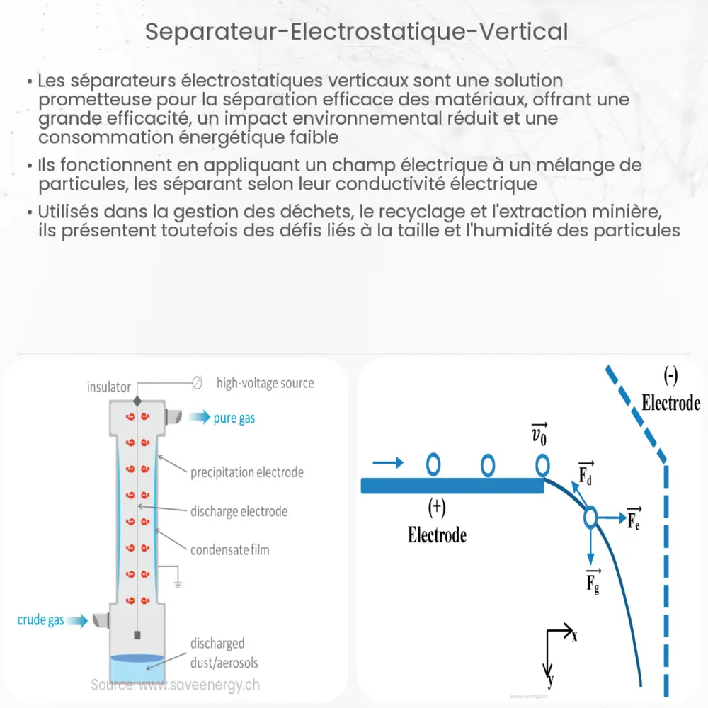 Séparateur électrostatique vertical | Comment ça marche, application et ...