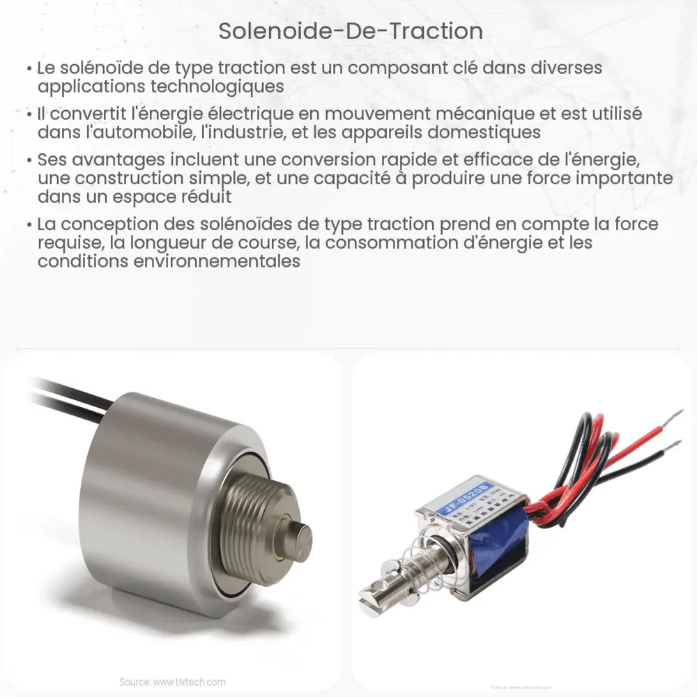 Solénoïde de traction – Electricity – Magnetism