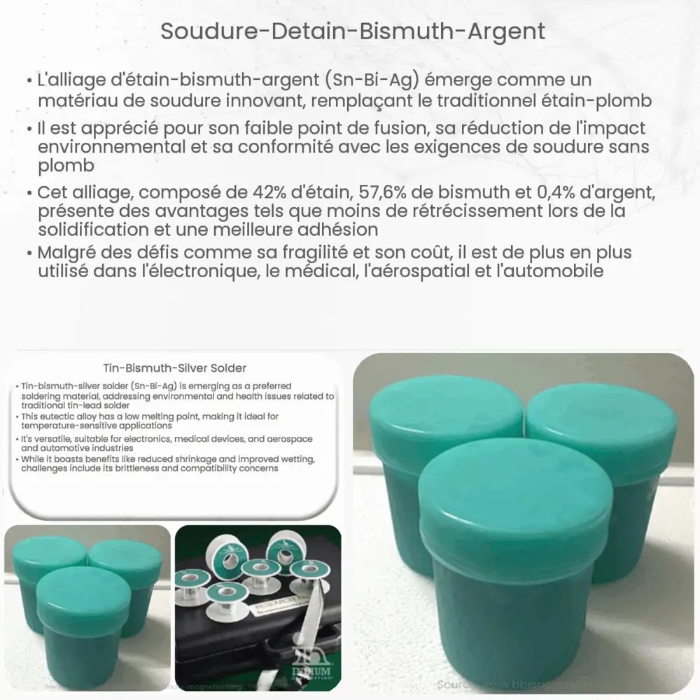 Soudure d’étain-Bismuth-Argent – Electricity – Magnetism