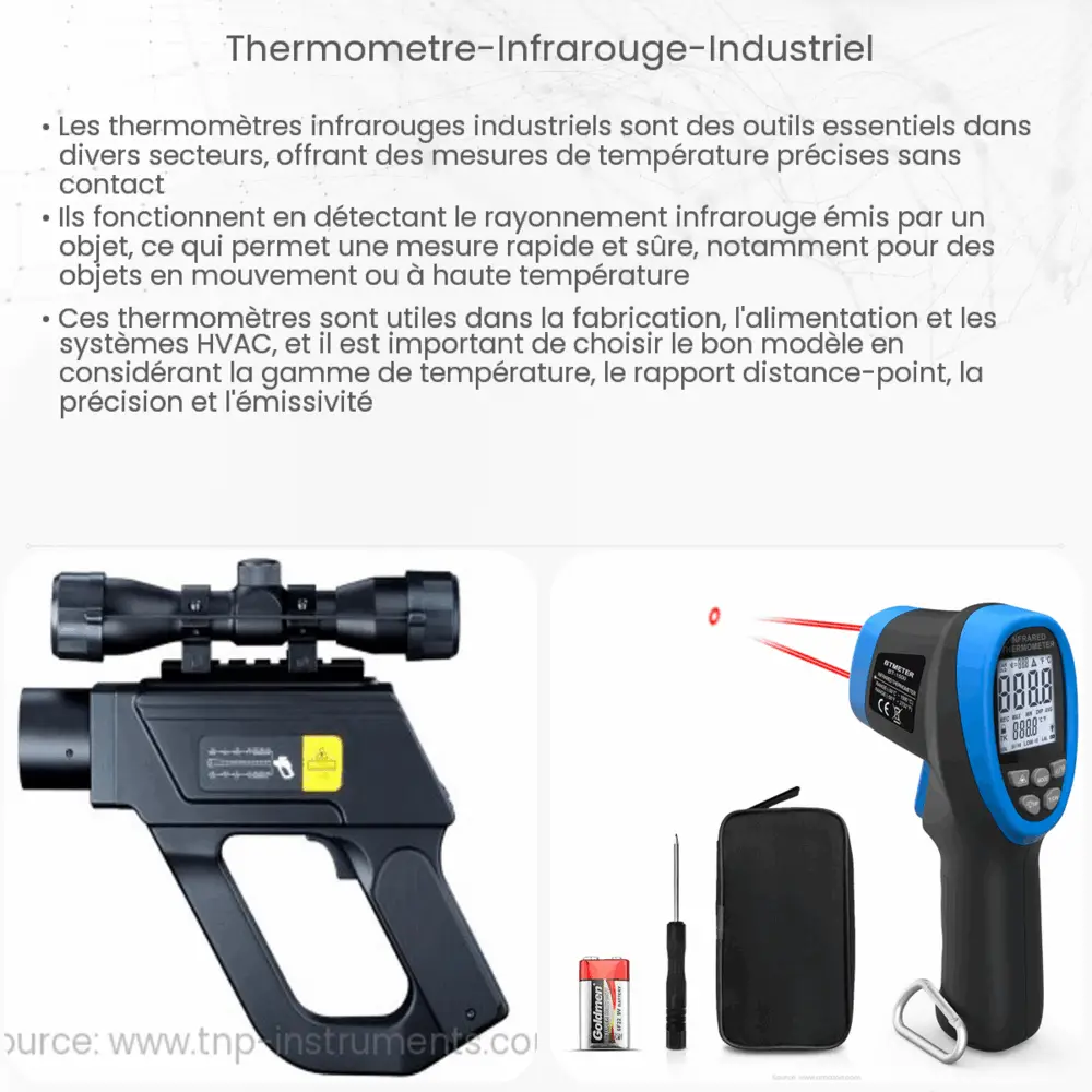 Thermomètres infrarouges | Comment ça marche, application et avantages