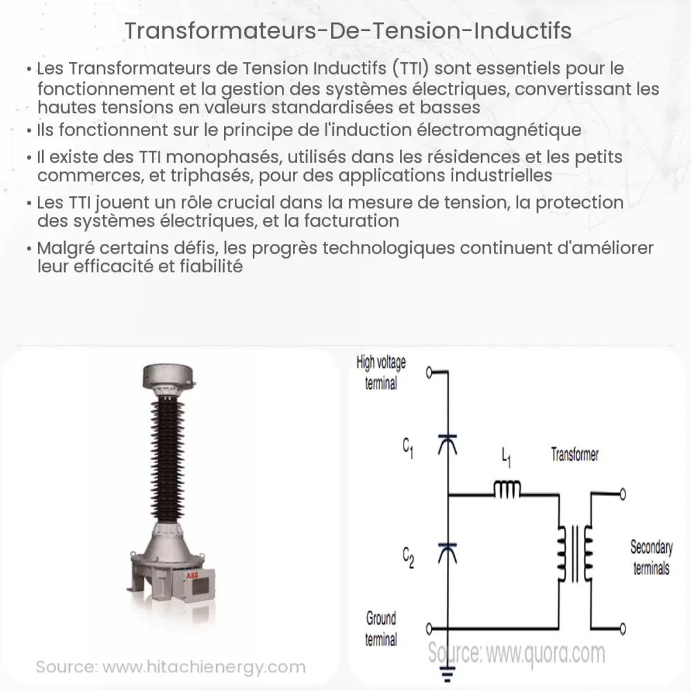 Transformateurs de tension inductifs – Electricity – Magnetism