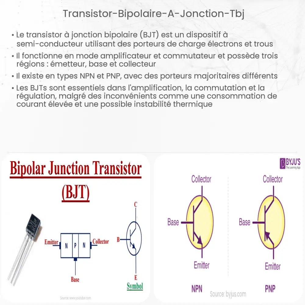 Transistor Bipolaire | Comment ça marche, application et avantages Transistor Bipolaire | Comment ça marche, application et avantages