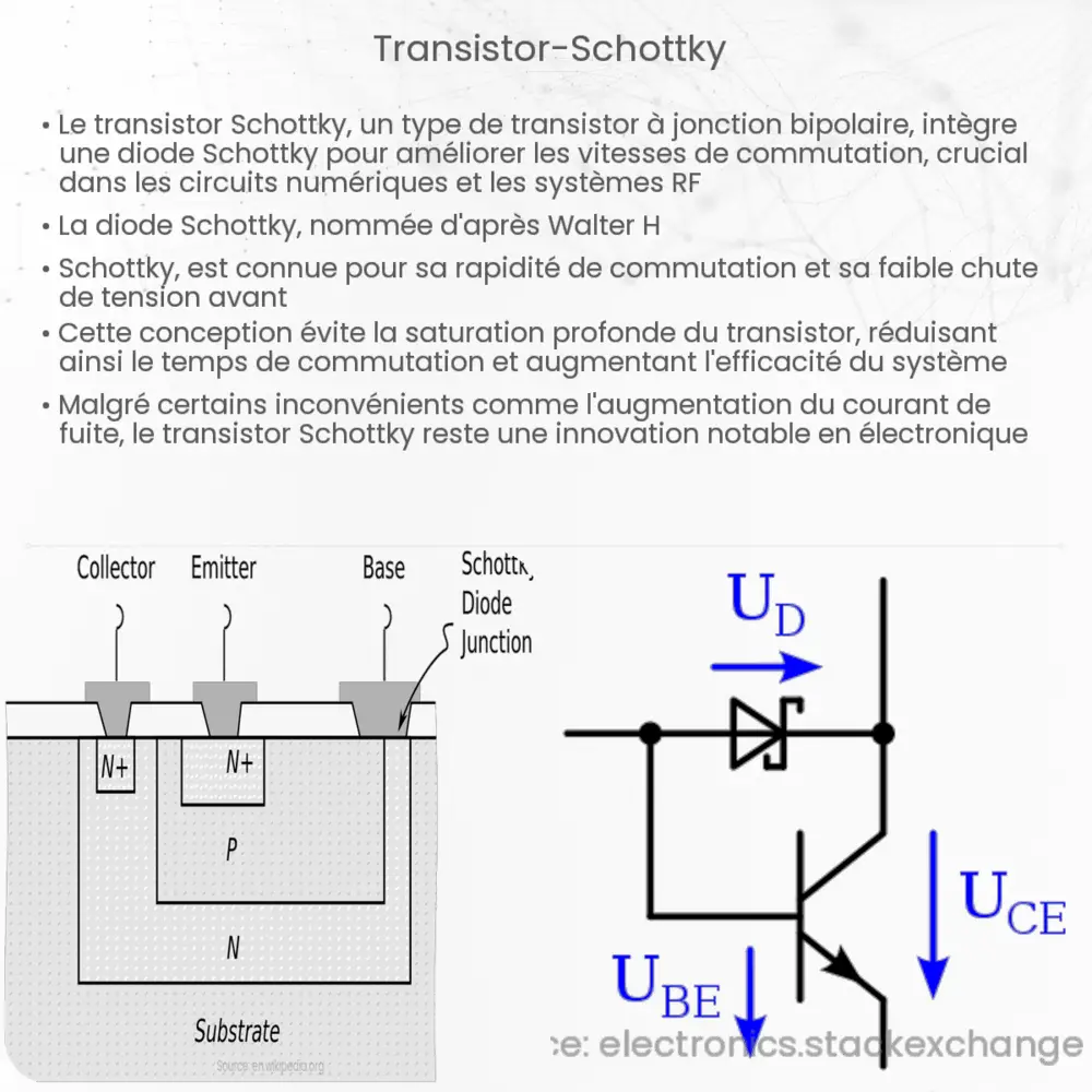 Diodes Schottky | Comment ça marche, application et avantages