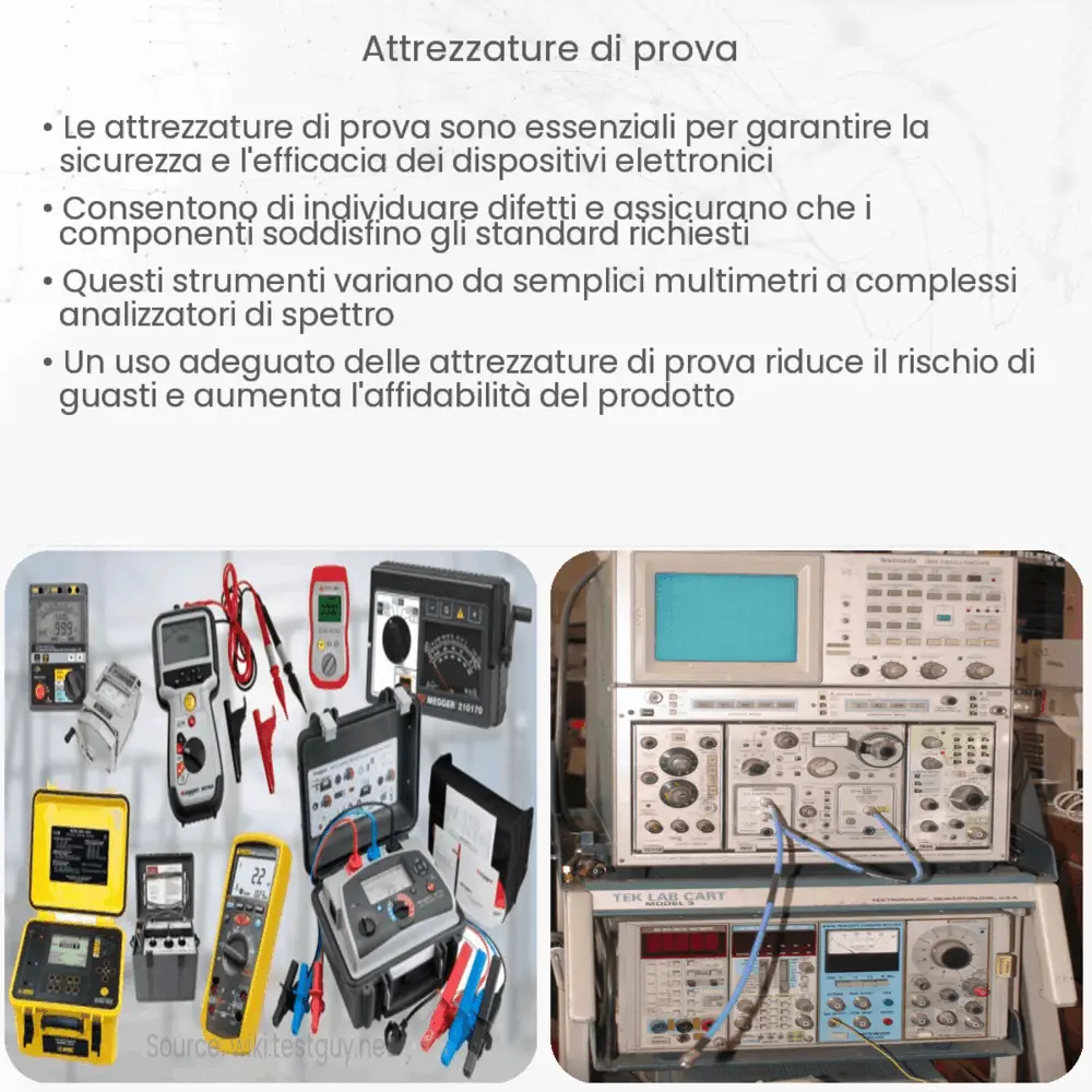 Attrezzature di Prova – Electricity – Magnetism