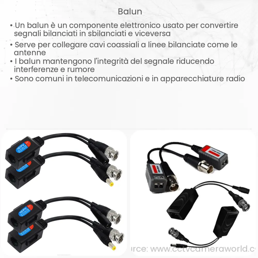Balun| Come funziona, Applicazione e Vantaggi