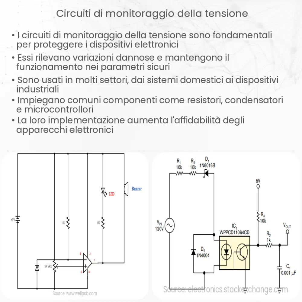 Circuiti di monitoraggio della tensione – Electricity – Magnetism