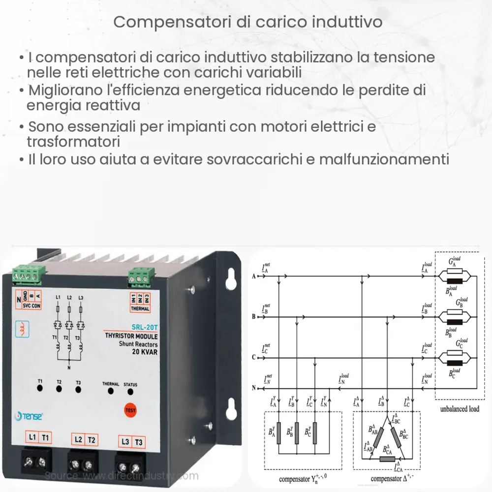 Compensatori di carico induttivo| Come funziona, Applicazione e Vantaggi
