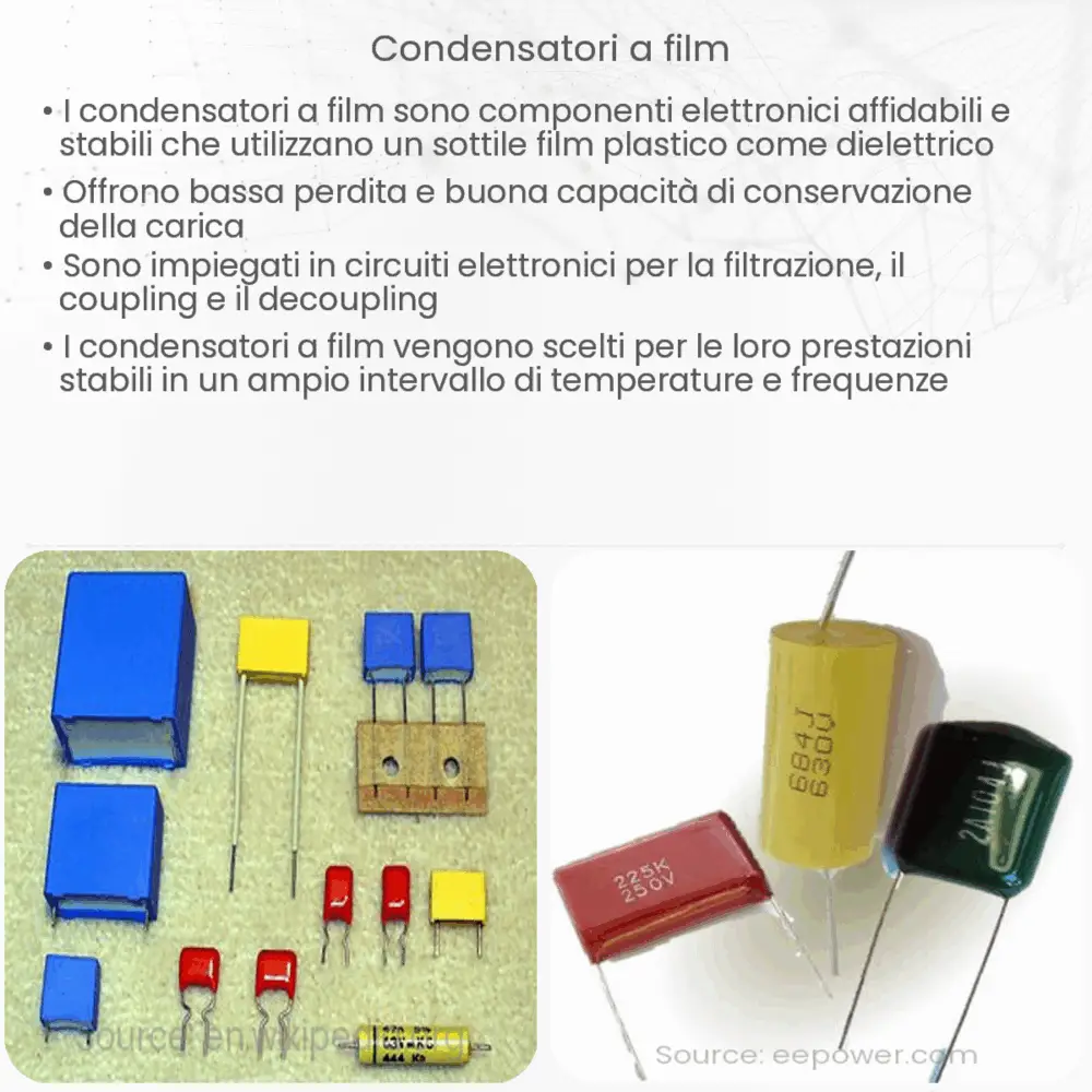 Condensatori a film – Electricity – Magnetism