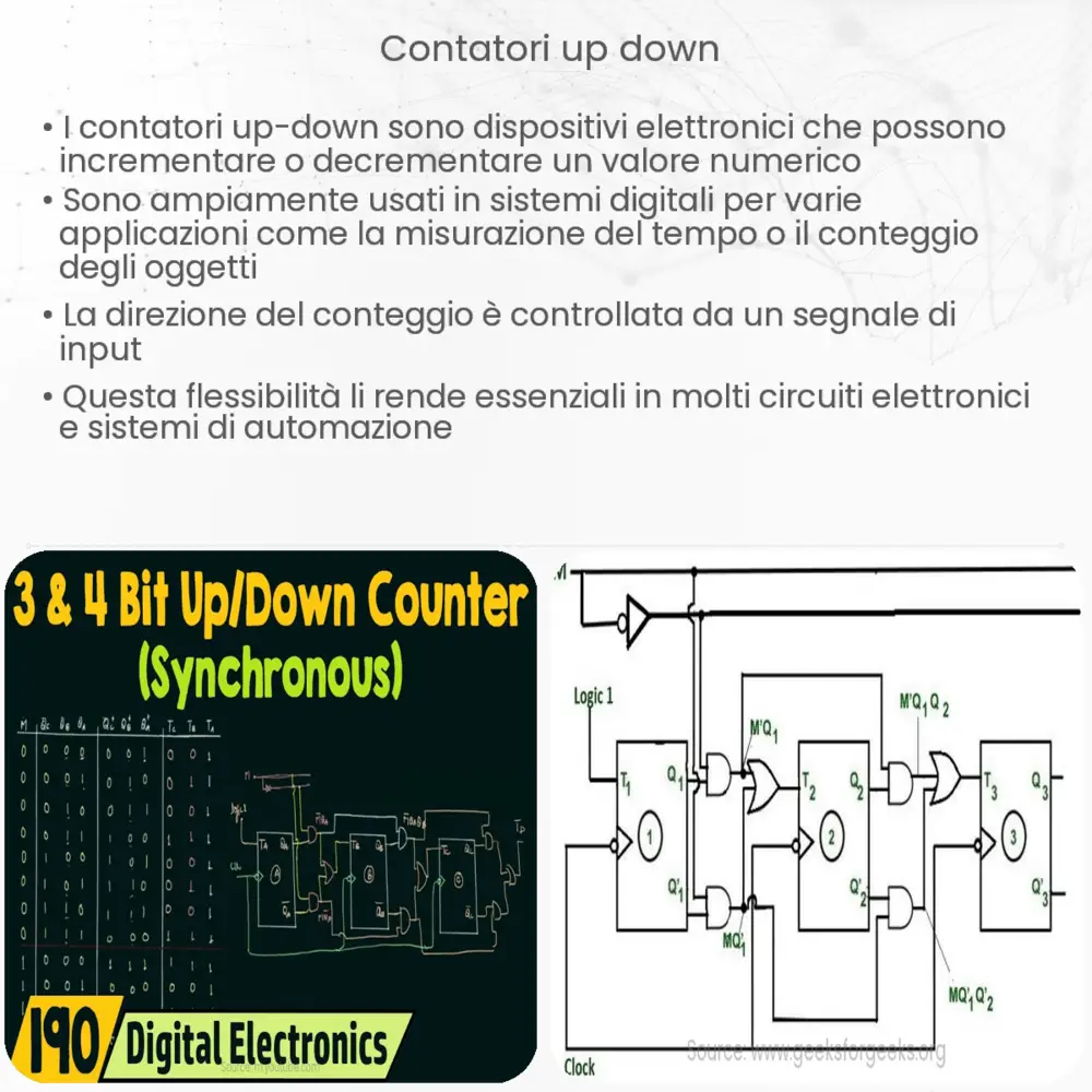 Contatori up-down – Electricity – Magnetism